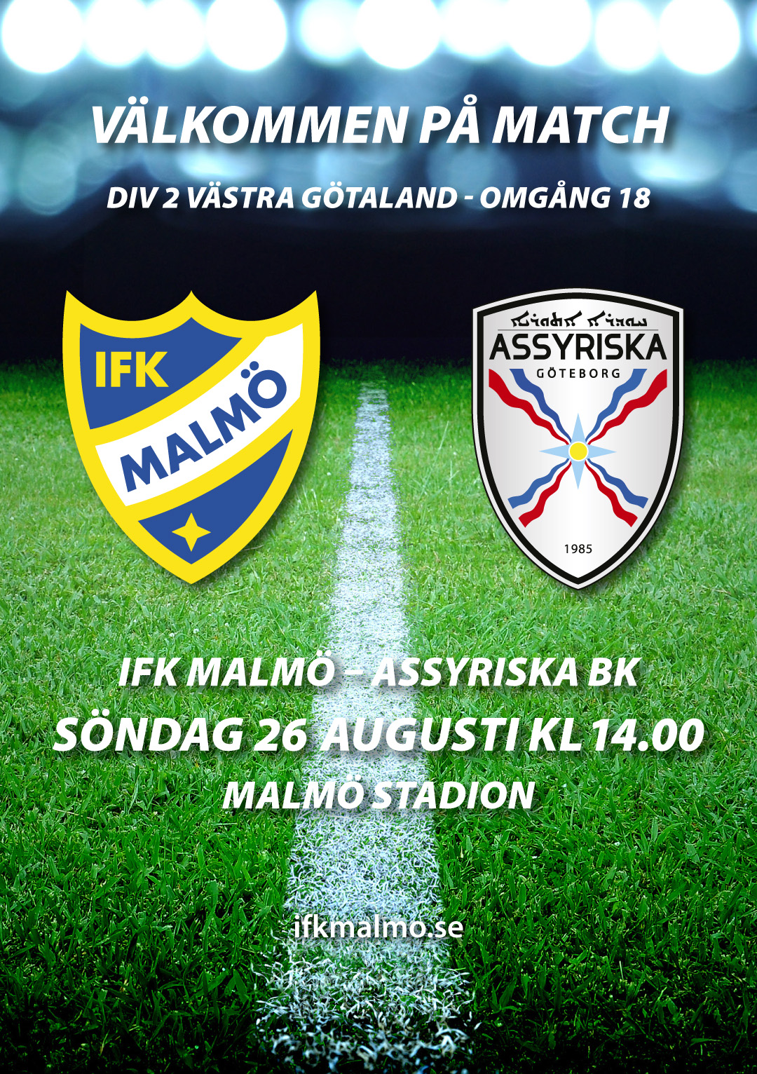 Evenemang för augusti 2025 – IFK Malmö Fotboll
